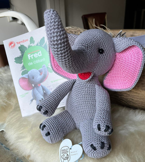 Amigurumi Pattern Elephant Fred | YarnZoo - YarnZoo